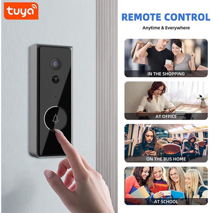 IP65 Waterproof Tuyasmart Two Way Talk Doorbell Smart Door Phone